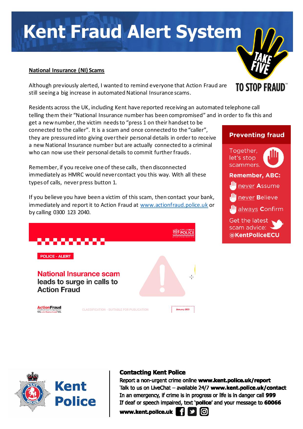 Action Fraud - Fusion Maidstone